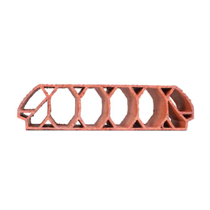 BIM objects - Free download! Hollow clay infill block 16 x 70 cm ...