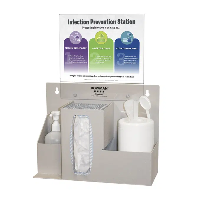 BIM objects - Free download! Infection Prevention Station, ED-097 ...