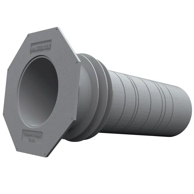 BIM objects - Free download! UniCut | Adjustable Wall Sleeve | BIMobject