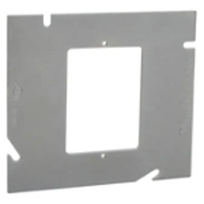 BIM objects - Free download! 5 SQUARE Boxes, Covers and Accessories-82C ...