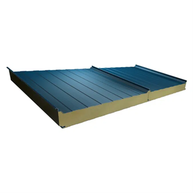 BIM objects - Free download! Standing Seam SR2 Roof Panels | BIMobject