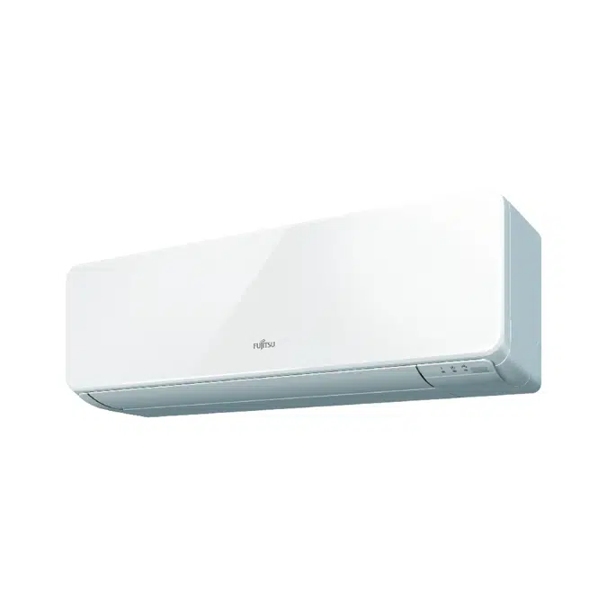 BIM objects - Free download! FUJITSU SINGLE-ROOM MINI-SPLIT ASTH18 ...