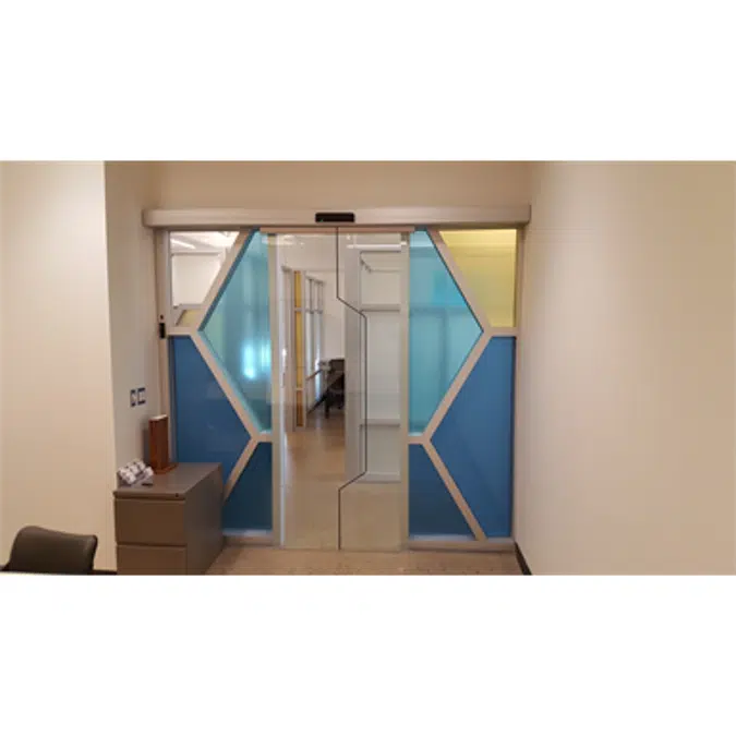 BIM objects - Free download! Dura-Glide Slim Line Header Slide Door ...