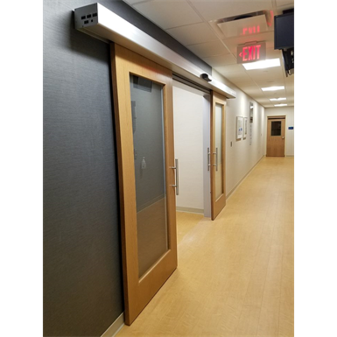 BIM objects - Free download! Dura-Glide Slim Line Header Slide Door ...