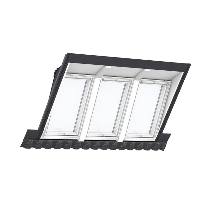 Objetos BIM - ¡Descarga gratis! Twin/Triplet-Mini Dormer-Combi-Flashing ...