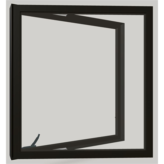 BIM objects - Free download! Modern Casement Window | BIMobject