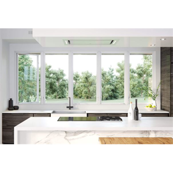 BIM objects - Free download! Modern Casement Window | BIMobject