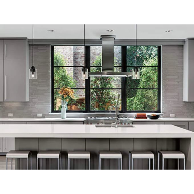 BIM objects - Free download! Ultimate Casement Narrow Frame Window ...