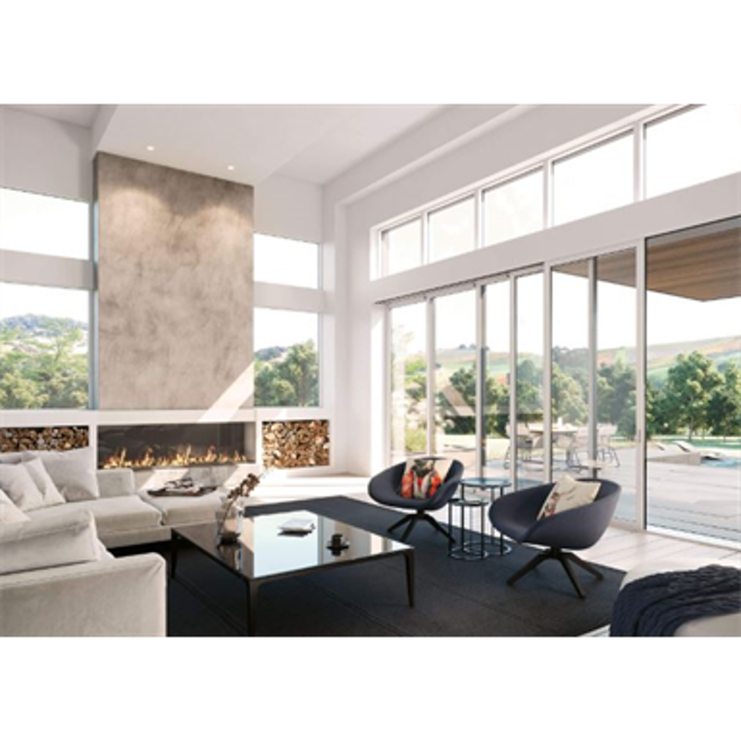 BIM objects - Free download! Modern Direct Glaze Trapezoid Window ...
