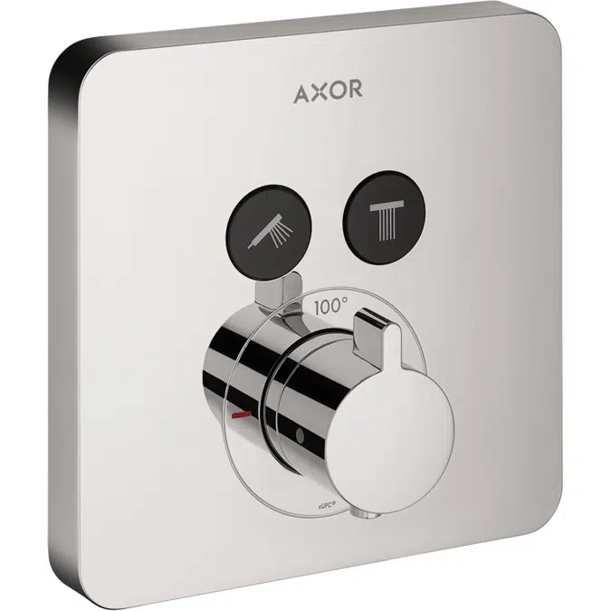 BIM objects - Free download! AXOR ShowerSolutions Thermostat for ...