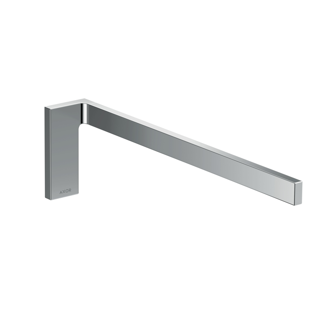 BIM objects - Free download! AXOR Universal Rectangular Towel holder | BIMobject