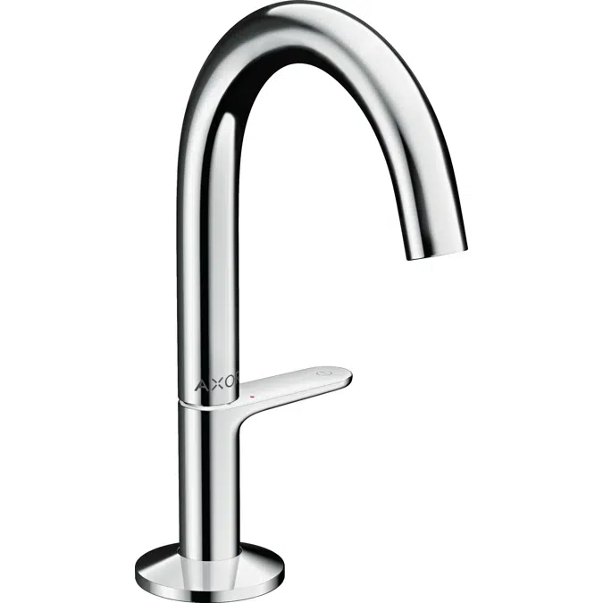 BIM objects - Free download! AXOR One Basin mixer Select 140 with push ...