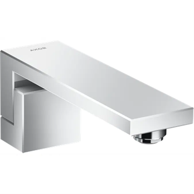 Objetos BIM - ¡Descarga gratis! AXOR Edge bath spout chrome | BIMobject