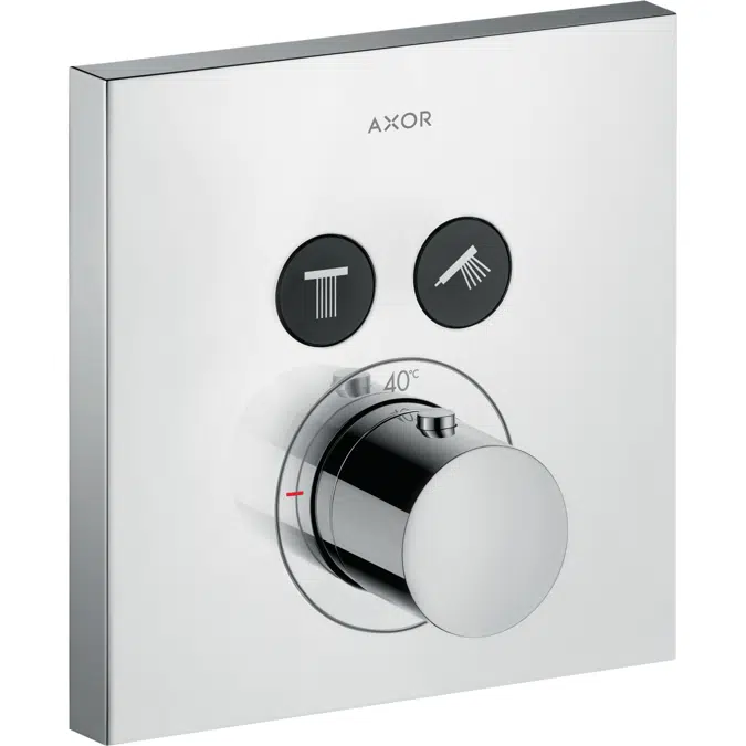 Objetos BIM - ¡Descarga gratis! AXOR ShowerSolutions Thermostat for ...