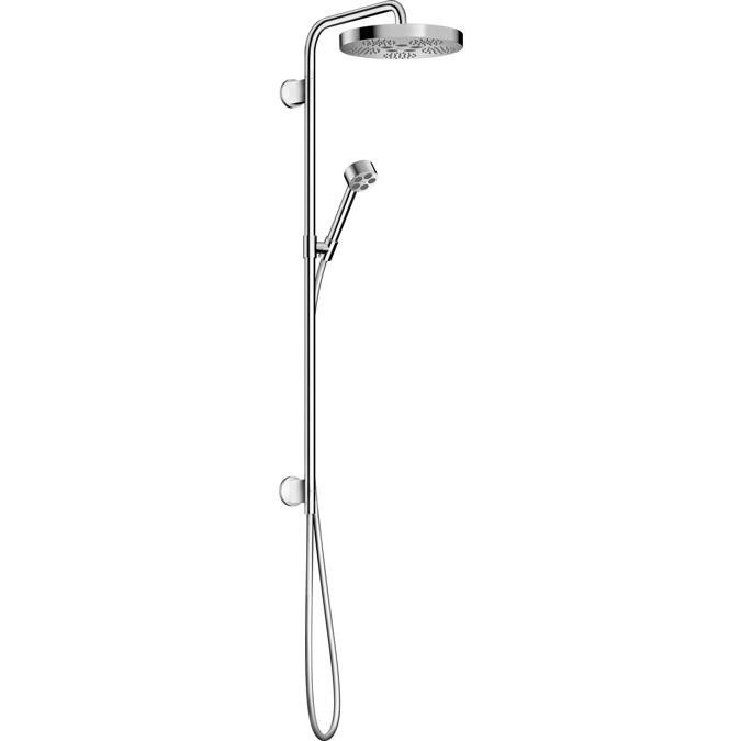 BIM objects - Free download! AXOR One Showerpipe 280 1jet for concealed ...