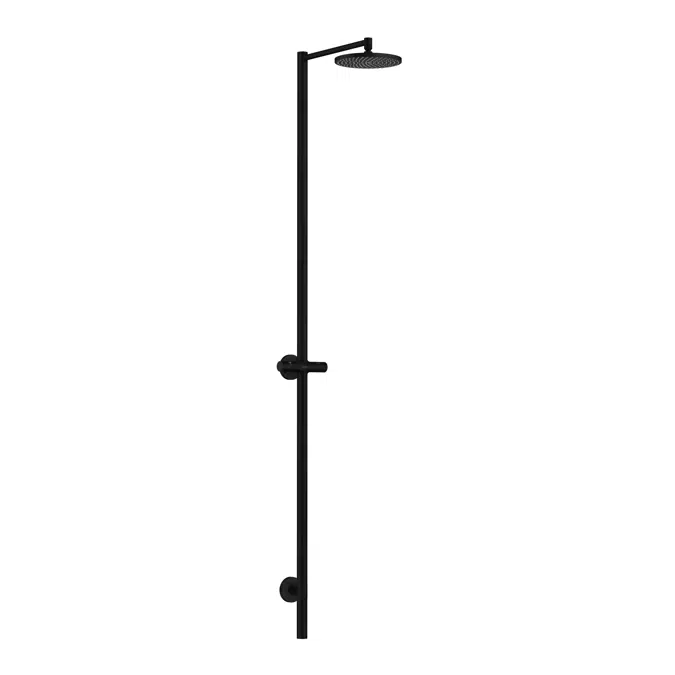BIM objects - Free download! AXOR Starck Nature shower column with ...
