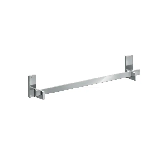Objetos BIM - ¡Descarga gratis! AXOR Universal Rectangular Bath towel rail 600 mm | BIMobject