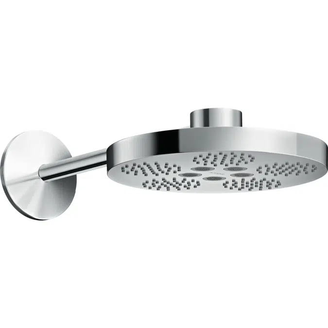 BIM objects - Free download! AXOR One Overhead shower 280 2jet 1.75 GPM ...