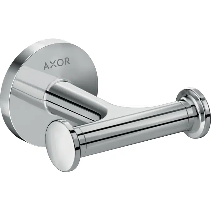 Objetos BIM - ¡Descarga gratis! AXOR Universal Circular Towel hook double | BIMobject
