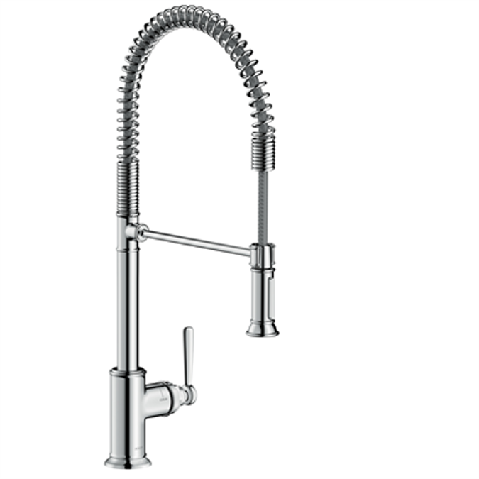 BIM objects - Free download! AXOR Montreux Single lever kitchen mixer ...
