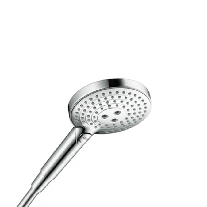 BIM objects - Free download! AXOR 120 hand shower 3jet chrome | BIMobject