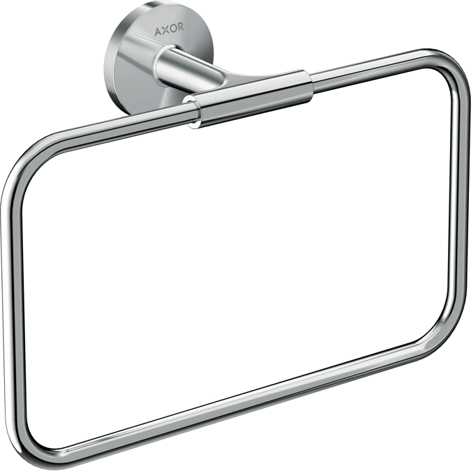 Objetos BIM - ¡Descarga gratis! AXOR Universal Circular Towel ring | BIMobject