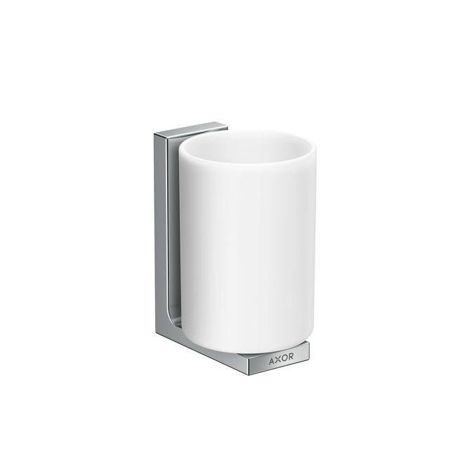 Objetos BIM - ¡Descarga gratis! AXOR Universal Rectangular Toothbrush tumbler | BIMobject