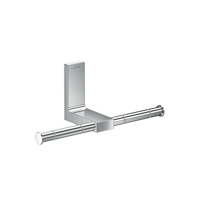 Objetos BIM - ¡Descarga gratis! AXOR Universal Rectangular Toilet paper holder double | BIMobject