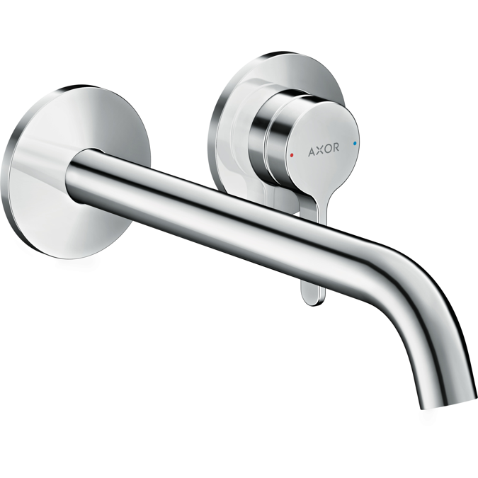 BIM objects - Free download! 48120CHN AXOR One Single lever basin mixer ...