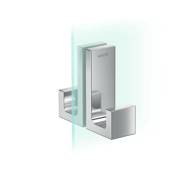 Objetos BIM - ¡Descarga gratis! AXOR Universal Rectangular Shower door handle | BIMobject
