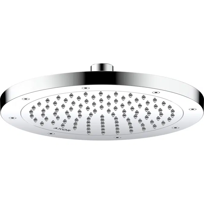 BIM objects - Free download! AXOR ShowerSolutions Overhead shower 245 ...