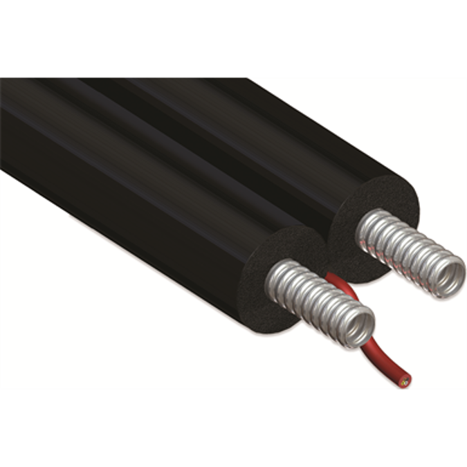 BIM objects - Free download! Double CORRUGATED stainless steel tube ...