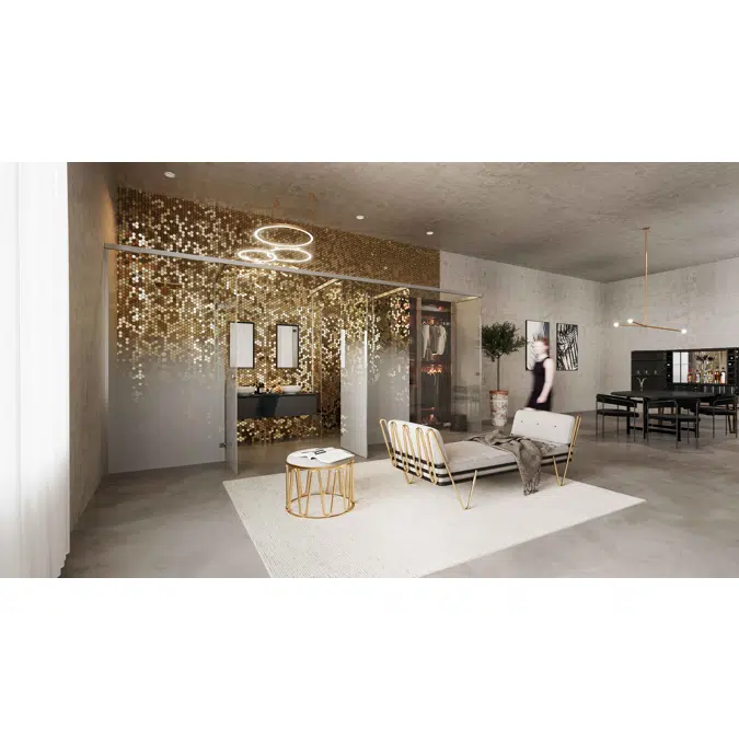 BIM objects - Free download! System 210 - Modular system - Glass ...