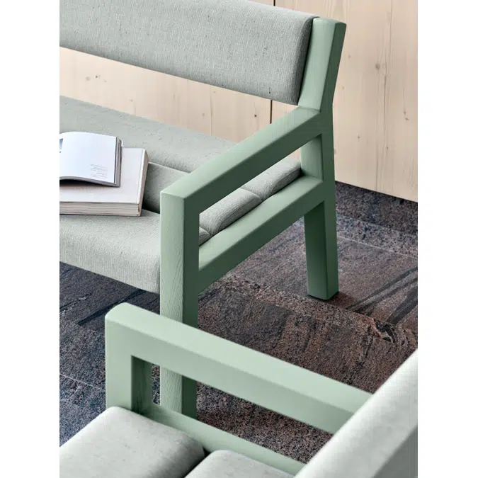 BIM objects - Free download! Park+ | S903 | 3-Seater Start-Section ...