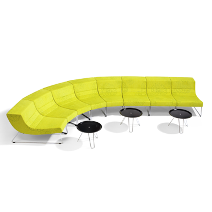 Objetos BIM - ¡Descarga gratis! Fatback Modular Sofa | BIMobject