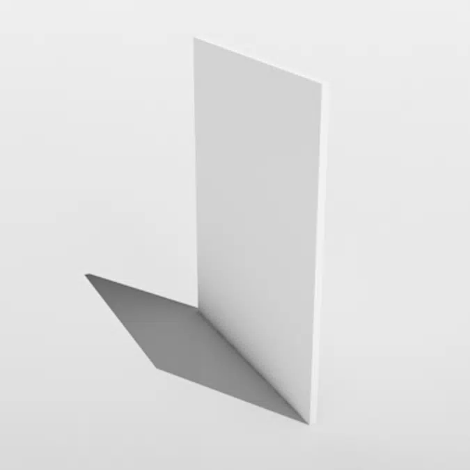 BIM objects - Free download! Decor panel, depth 598mm | BIMobject