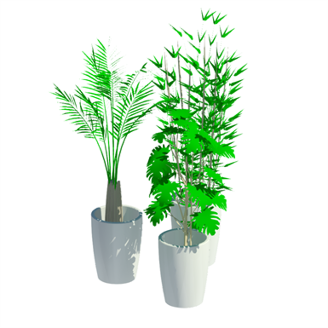 BIM objects - Free download! Plants showcase | BIMobject