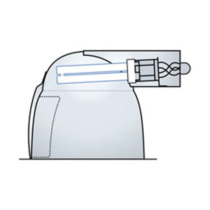 BIM objects - Free download! 6” Double Lamp Cutaway CFL Wallwasher ...