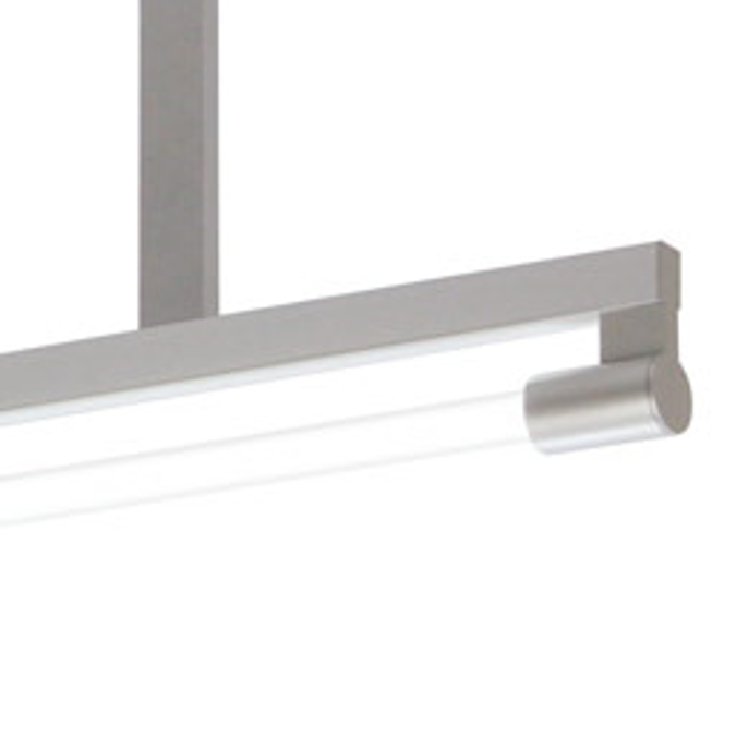 BIM objects - Free download! STICK ST8 - Bare - T5 Single Lamp Ceiling ...