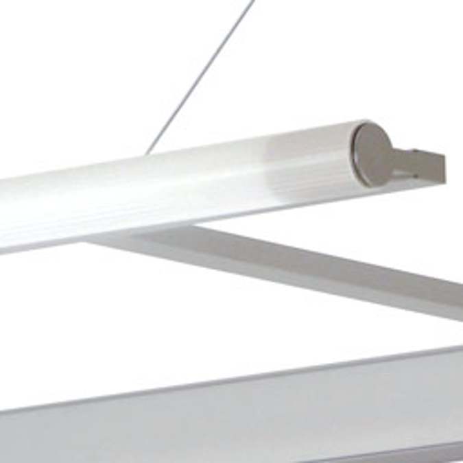 BIM objects - Free download! STICK ST9 - Trim 21 - T5 Single Lamp ...