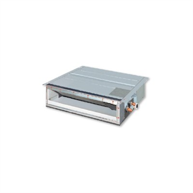 BIM objects - Free download! Daikin Slim Ceiling Mounted Duct Standard ...