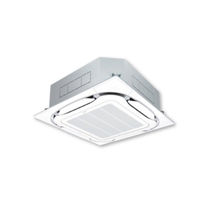 BIM objects - Free download! Daikin Ceiling Mounted Cassette Round Flow ...