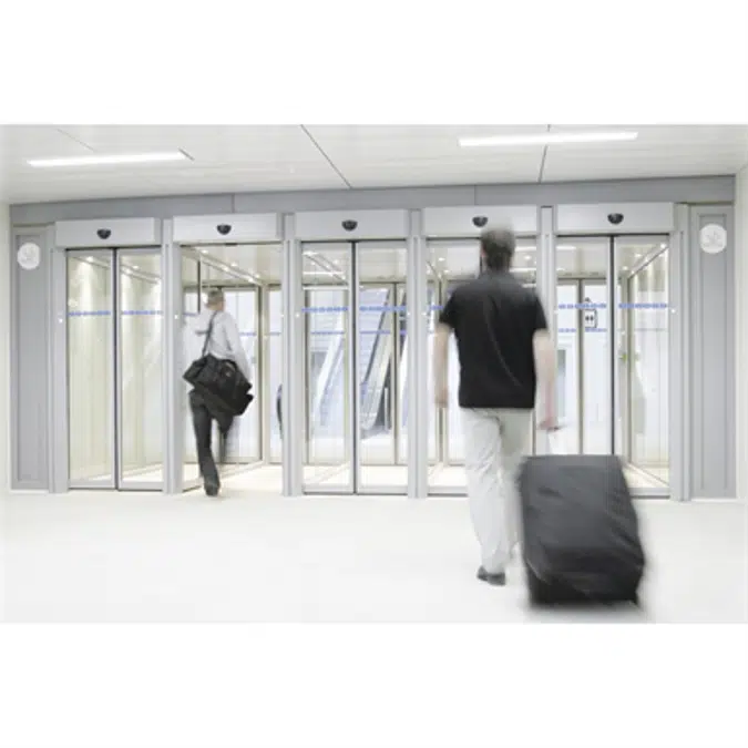 BIM objects - Free download! Automatic door system record FlipFlow Wide ...