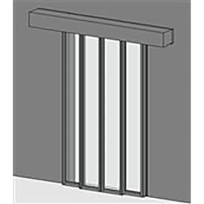 BIM objects - Free download! D TSA Telescopic Wall Based | BIMobject