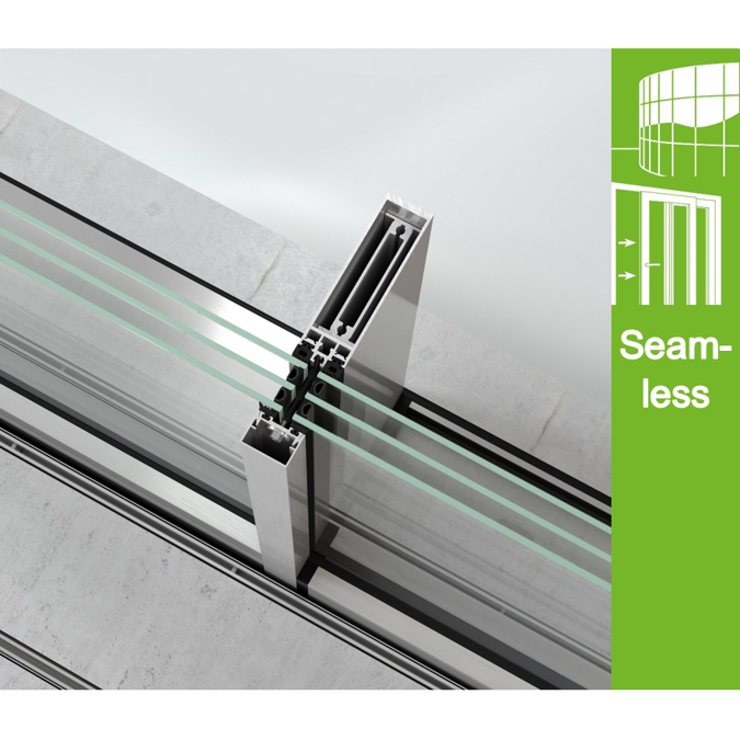 BIM objects - Free download! Façade Seamless | BIMobject