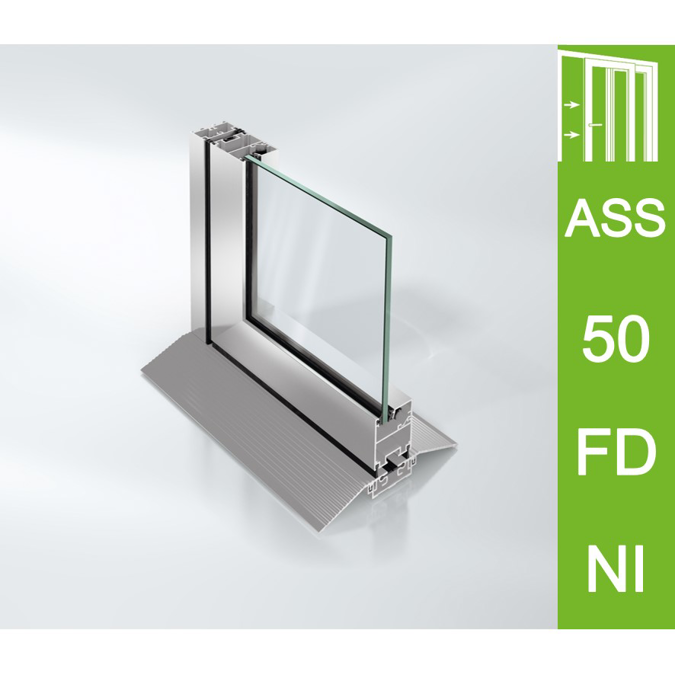 BIM objekty – zdarma ke stažení! Sliding System ASS 50 FD.NI | BIMobject