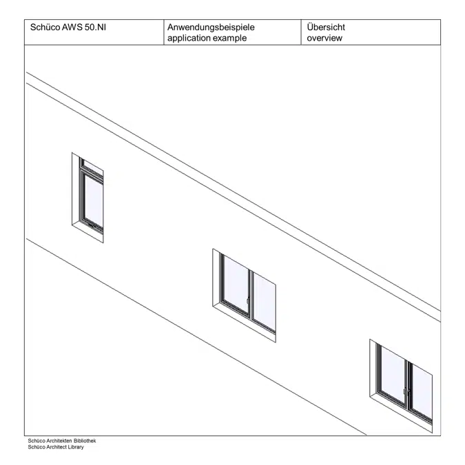 BIM objects - Free download! Window AWS 50.NI, Outward opening | BIMobject