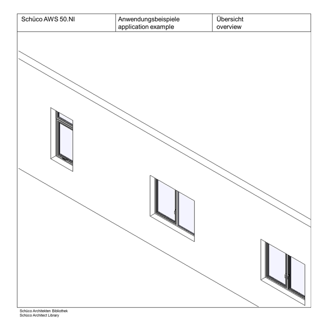 BIM objects - Free download! Window AWS 50.NI, Outward opening | BIMobject