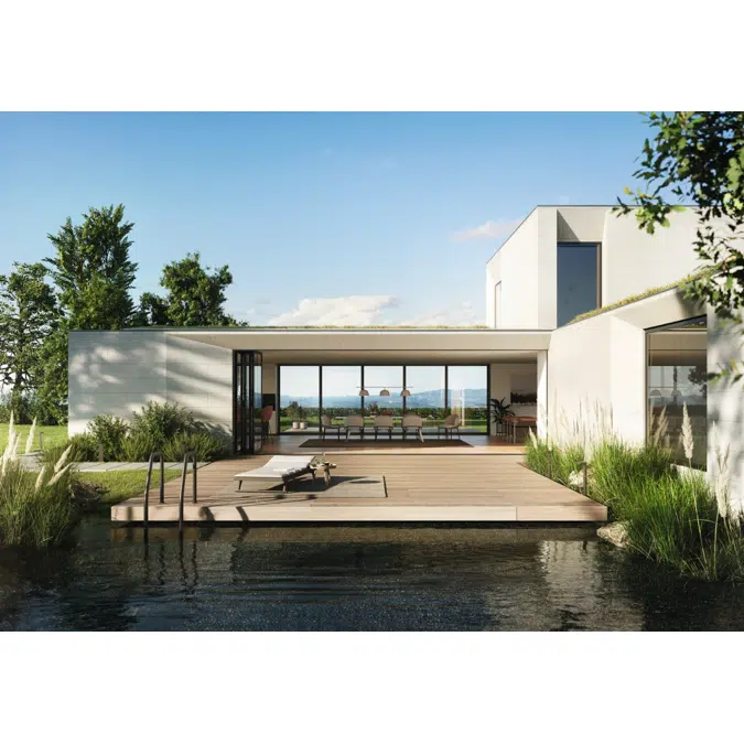 BIM objects - Free download! Folding Sliding System AS FD 90.HI, Inward ...