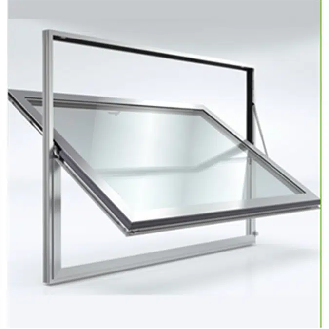 BIM objects - Free download! Window AWS 50.NI, Horizontal and Vertical ...